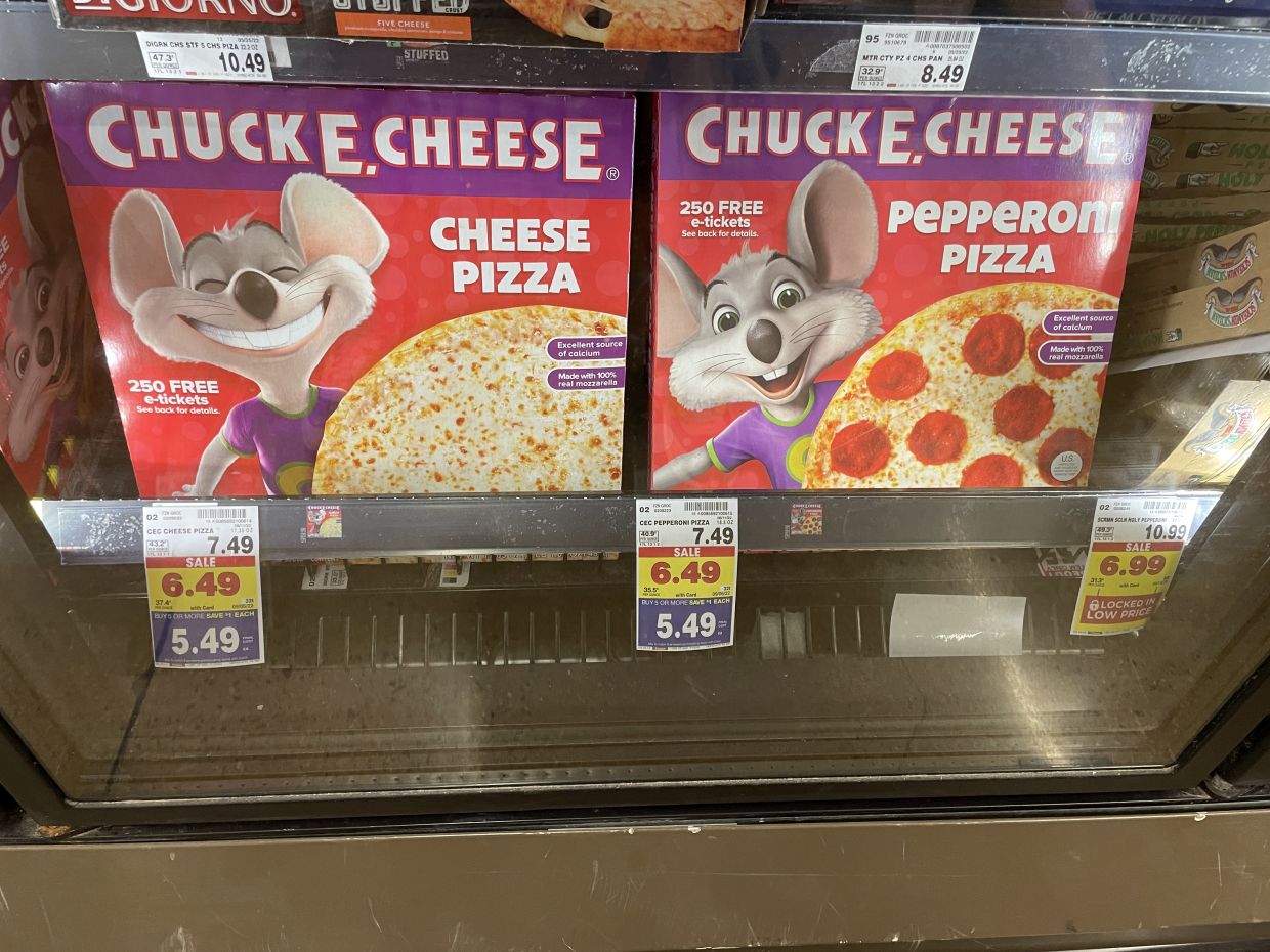 Did You Know Chuck E. Cheese Pizza Is Sold In Stores? | The Beaver FM
